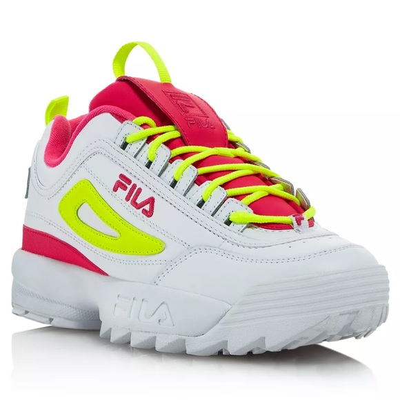 Fila | Shoes | Fila Disruptor Ii Premium Neon Bloomingdales Exclusive ...